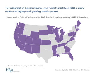Financing Equitable Transit-Oriented Development | PPTX