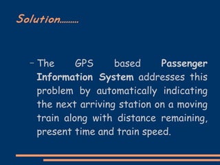 Railway Presentation | PPT
