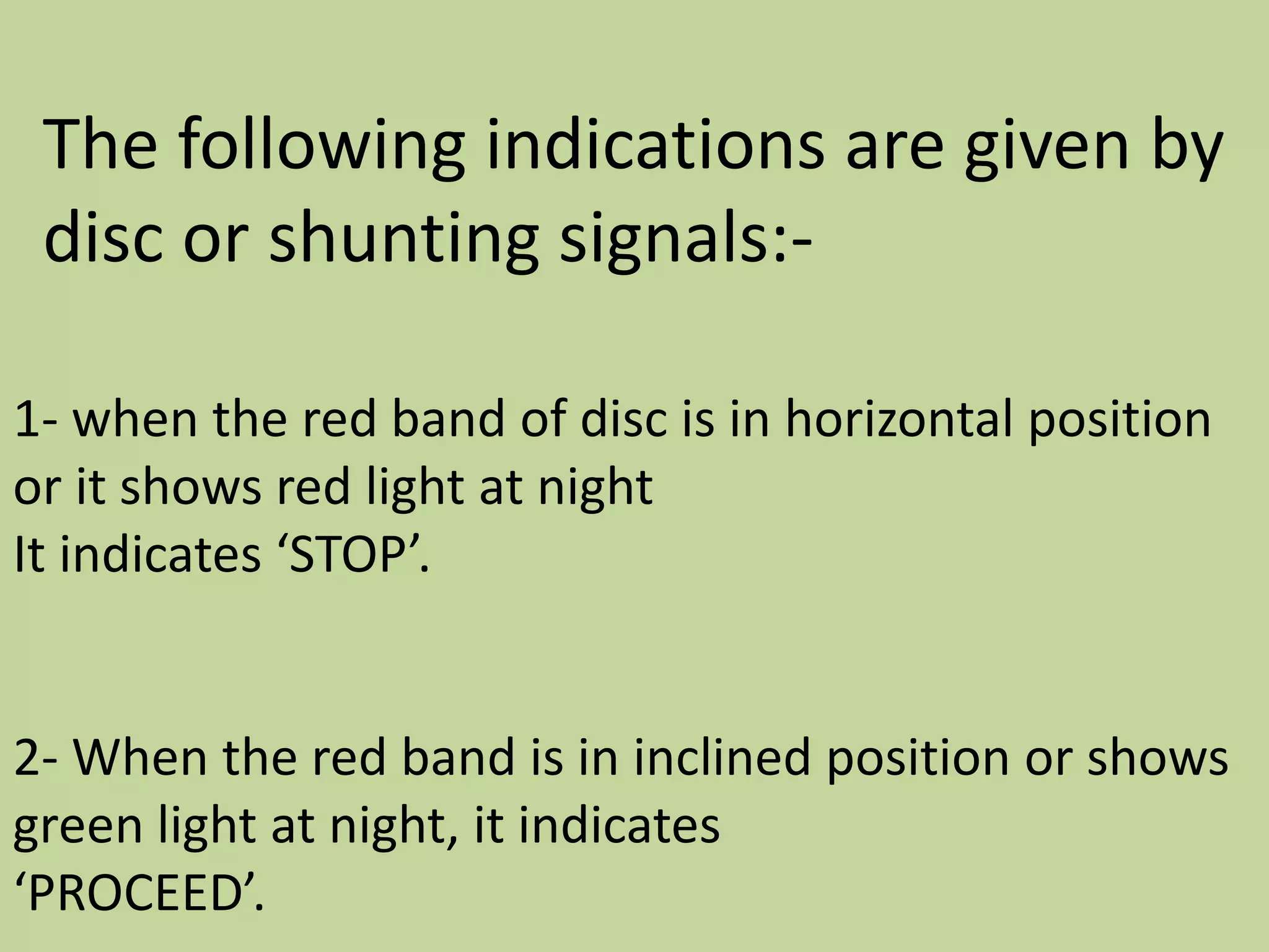 Signalling in Railways | PPTX