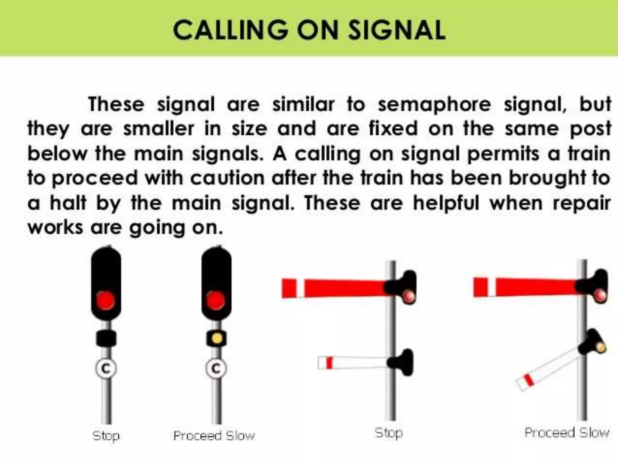 Signalling in Railways | PPTX