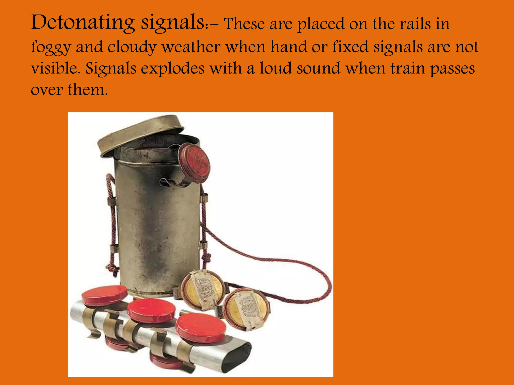 Signalling in Railways | PPTX