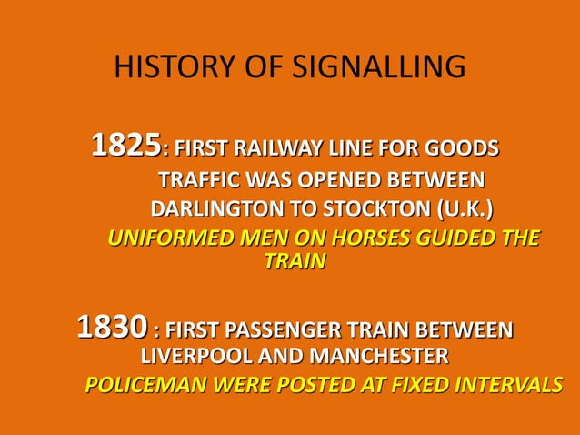 Signalling in Railways | PPTX | Rail Travel | Travel Type