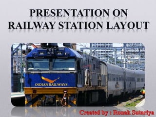 Presentation on Railway STATION LAYOUT | PPTX
