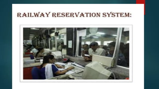 Passenger Booking of a Railway Train. | PPTX