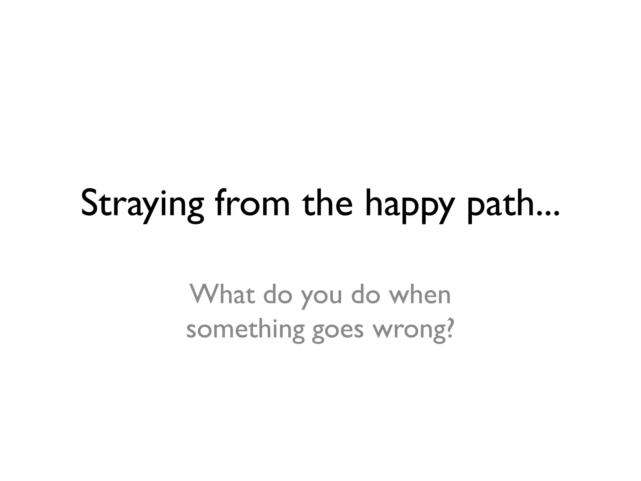 Railway Oriented Programming Ppt