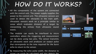 Railway Accident Avoiding System: A Safety Measure | PPTX