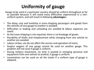 Railway and Airport Engineering | PPTX