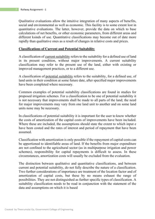 Railway Engineering Assignment - Types of Sleepers | PDF