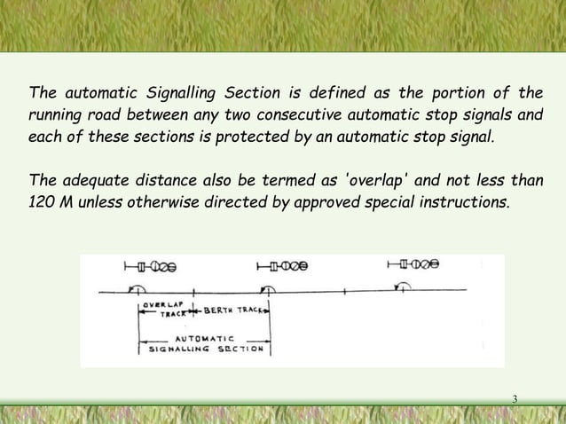 Railway Automatic Block Signaling With Automatic Sectionsppt Ppt Rail Travel Travel Type
