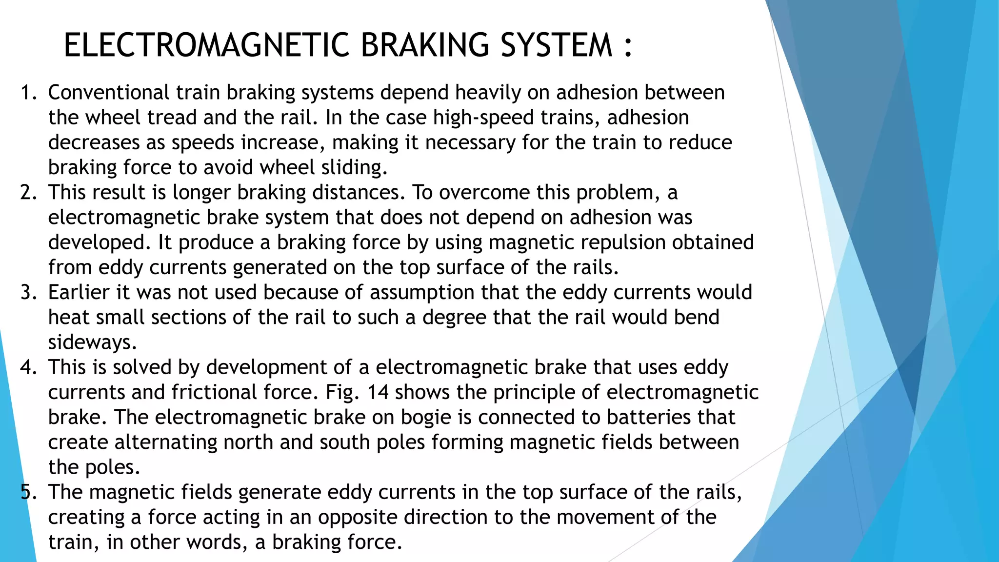 Railway braking system | PPTX