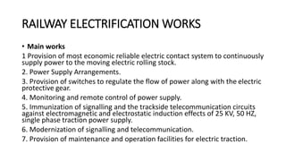 Railway electrification | PPTX