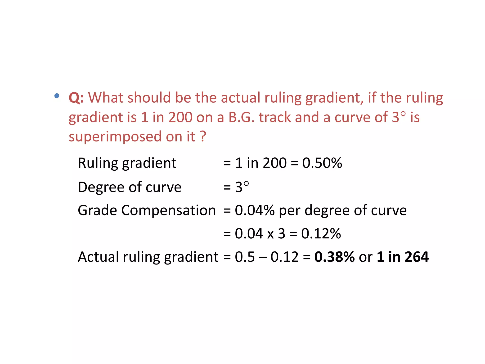 Railway engg geometric design | PPTX