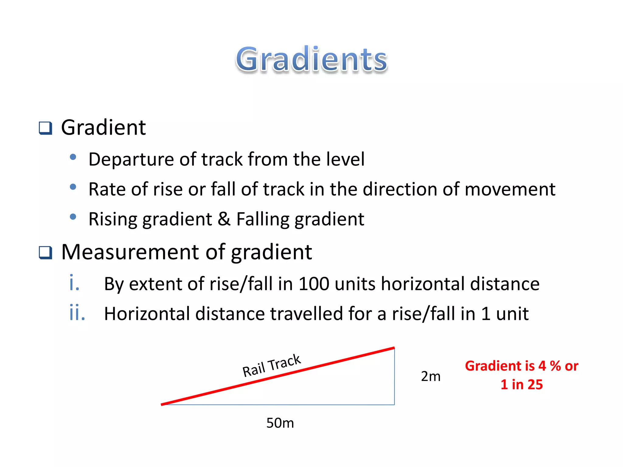 Railway engg geometric design | PPTX