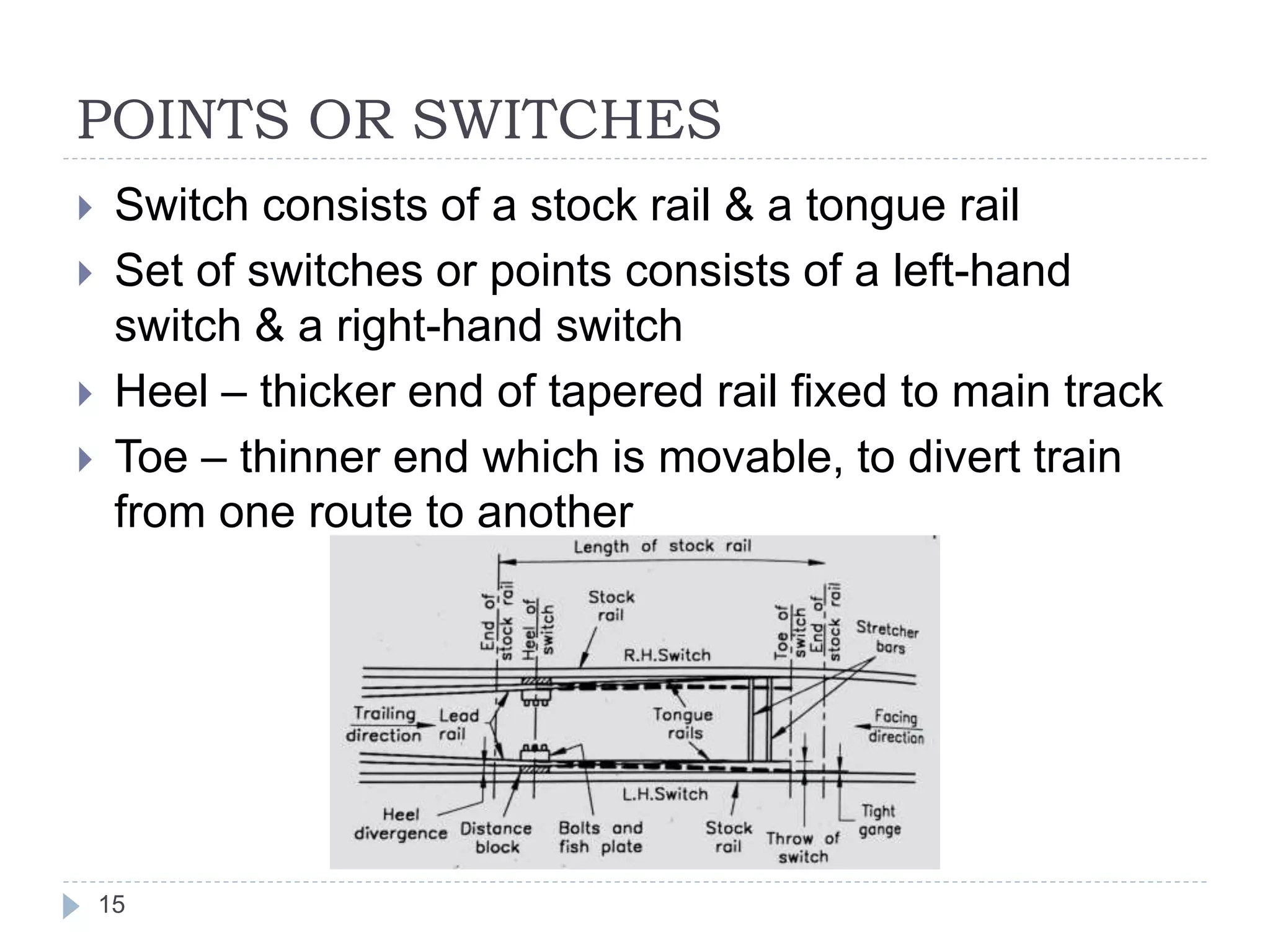 Railway Engineering: Turnouts | PPTX