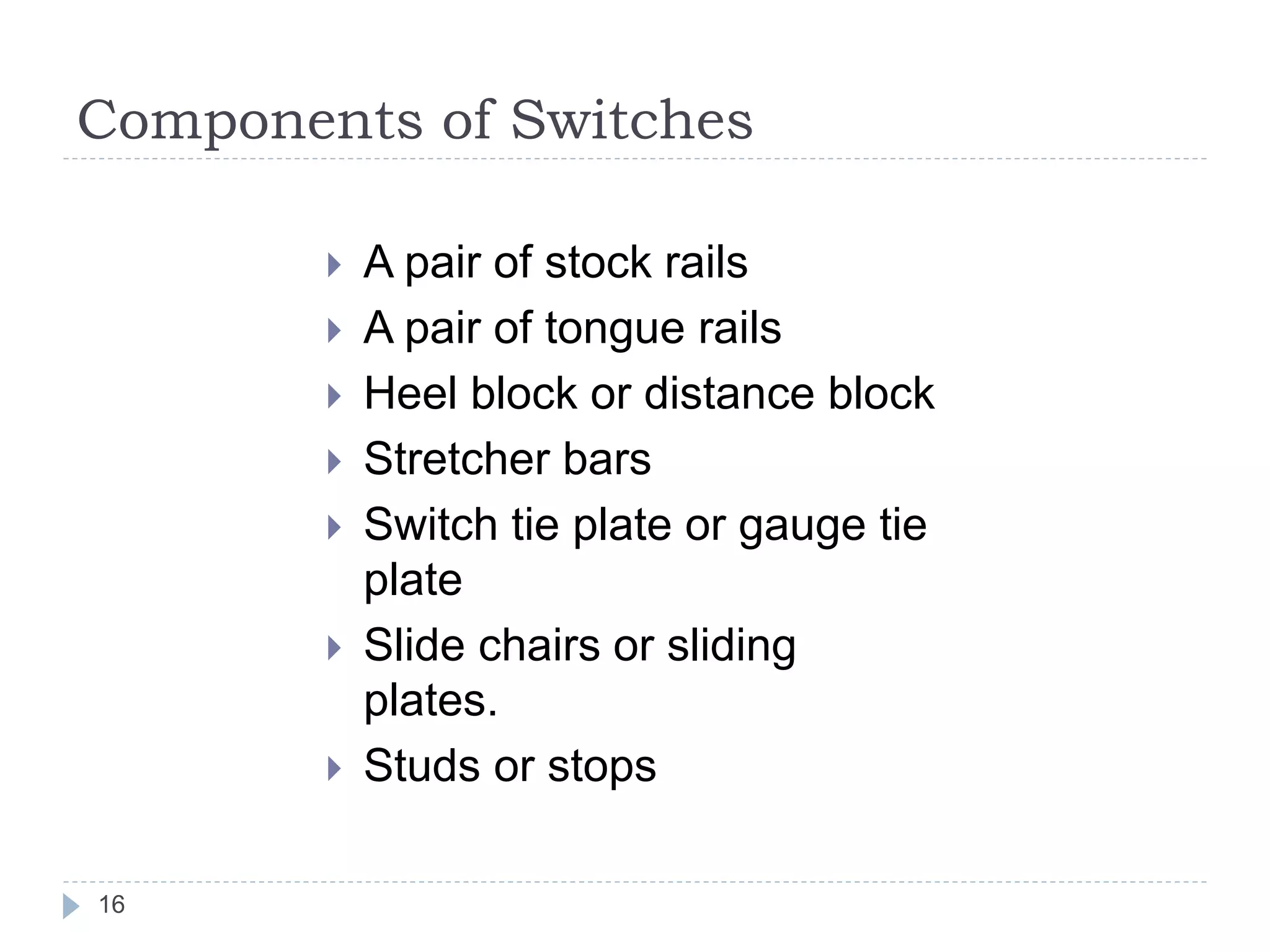 Railway Engineering: Turnouts | PPTX