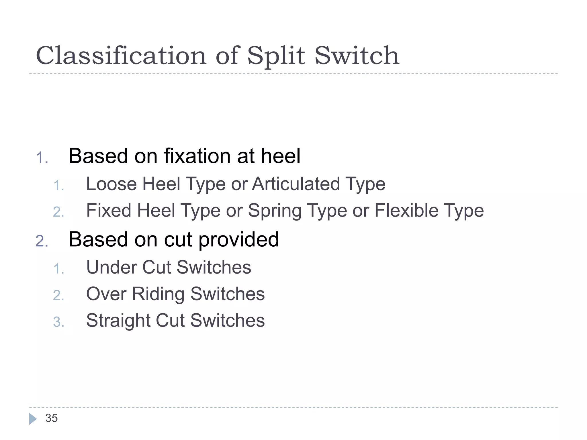 Railway Engineering: Turnouts | PPTX