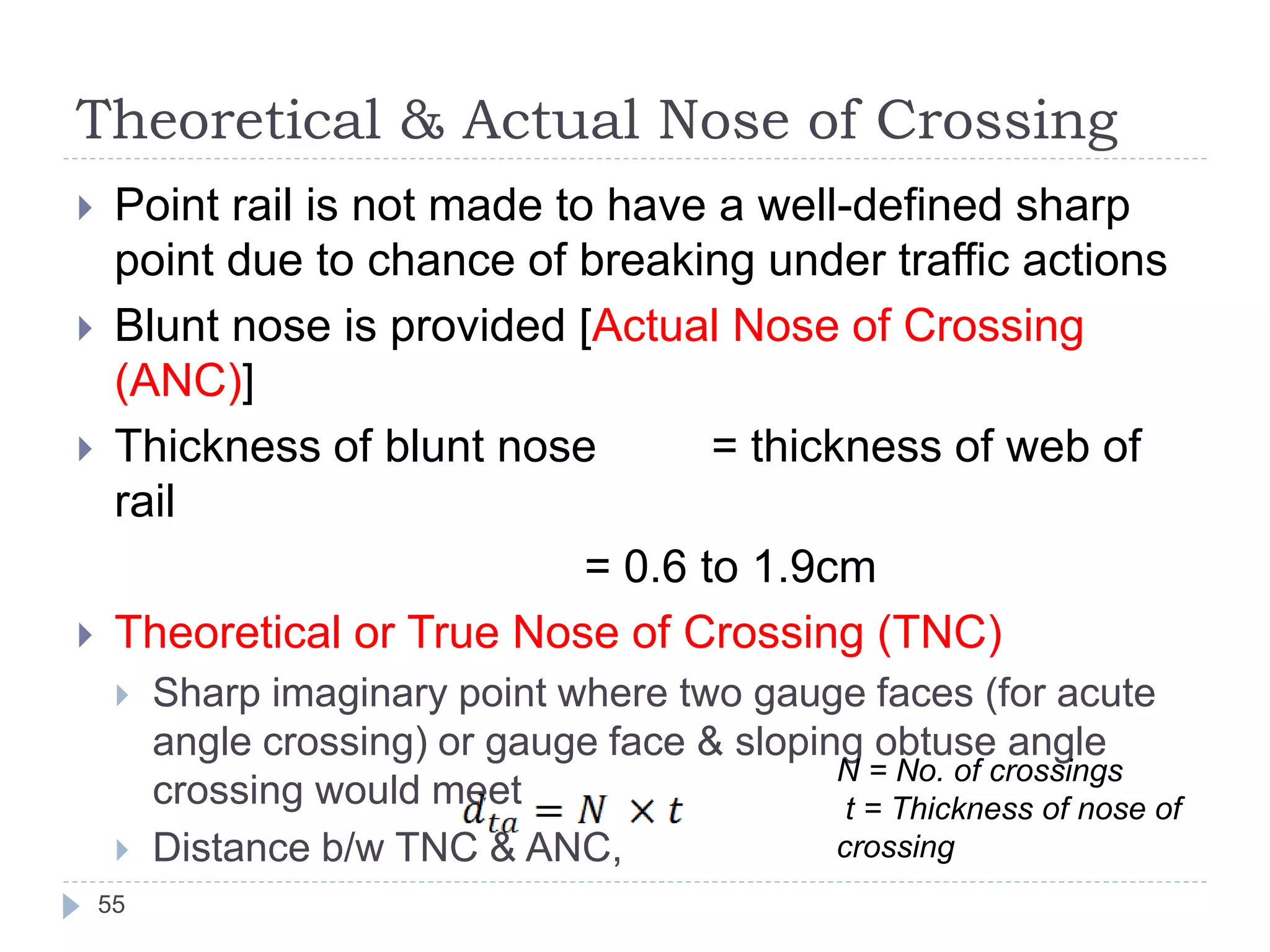 Railway Engineering: Turnouts | PPTX