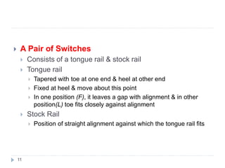Railway Engineering: Turnouts | PPTX