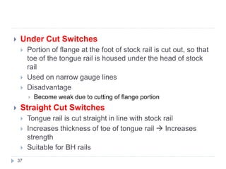 Railway Engineering: Turnouts | PPTX