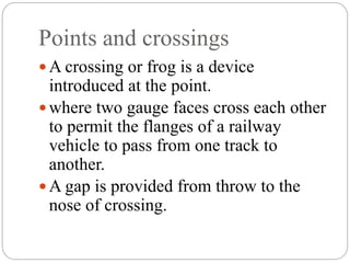 Railway engineering | PPTX