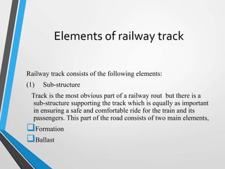 Railway engineering | PPT