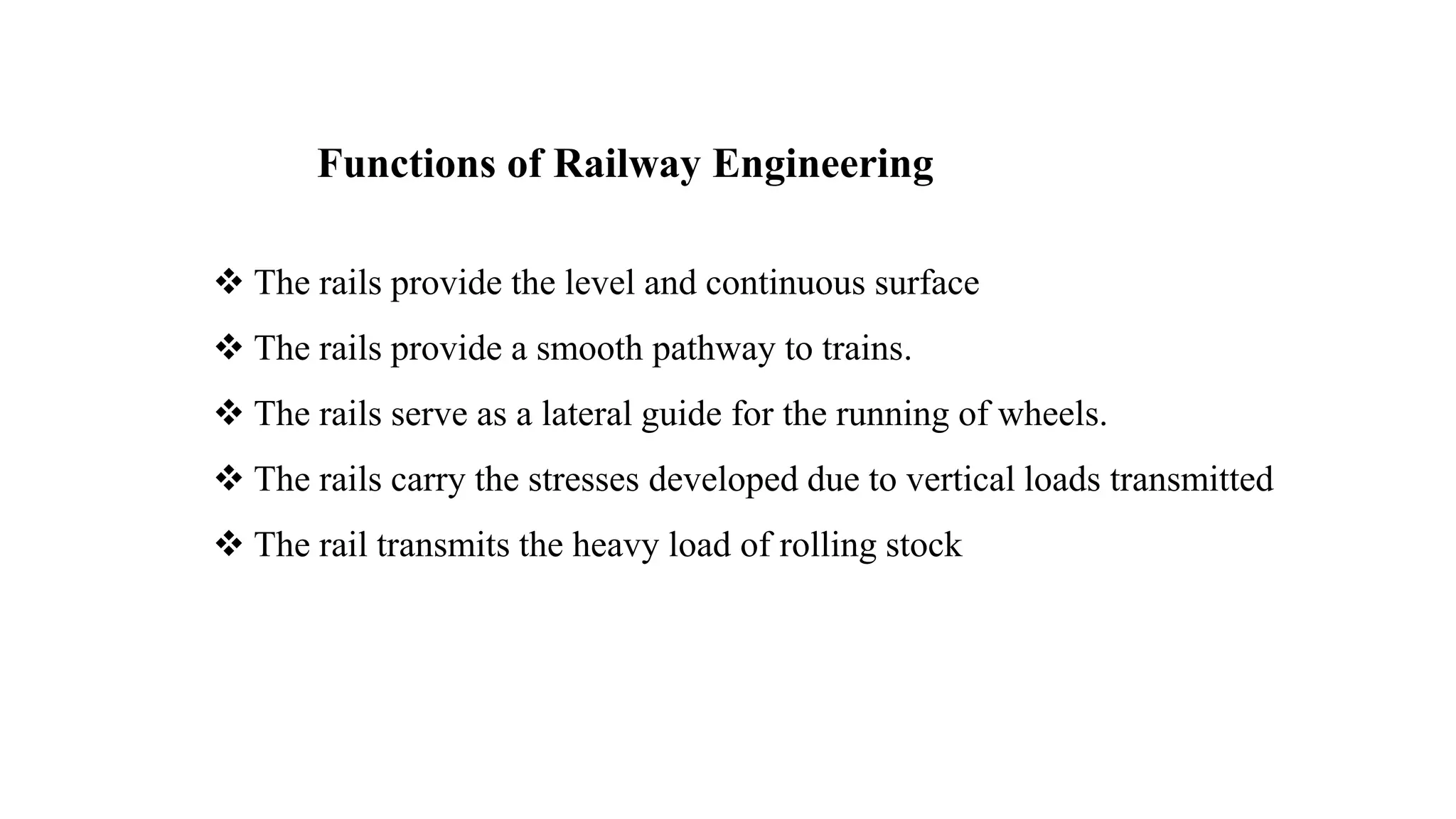 Railway engineering. | PPTX