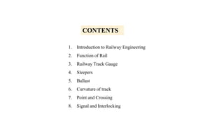 Railway engineering. | PPTX