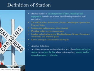 Railway engineering 3-presentation | PPT