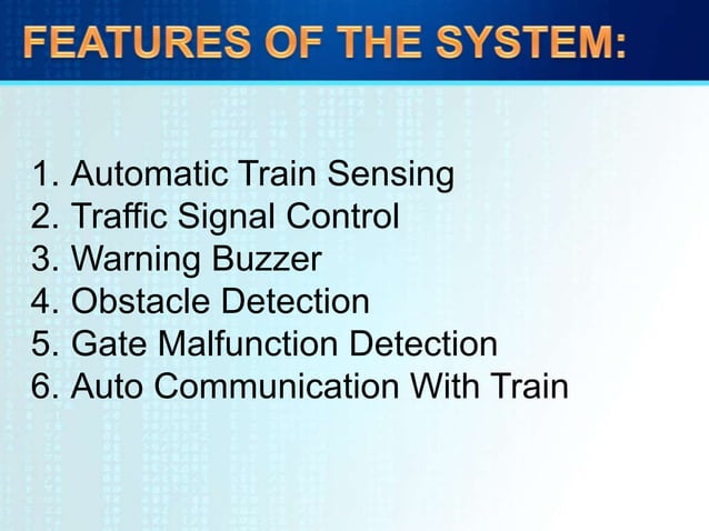 railway gate using arduino uno and servo motors | PPT