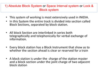 Railway interlocking | PPTX
