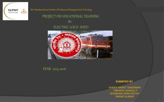 Indian Railway locomotive ppt | PPTX | Rail Travel | Travel Type