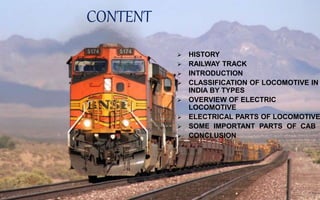 Indian Railway locomotive ppt | PPTX