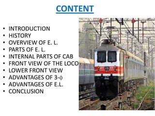 Railway loco ppt | PPTX