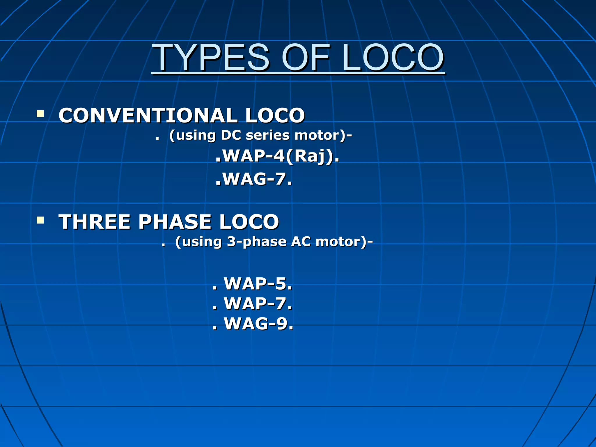 Railway locomotive | PPT