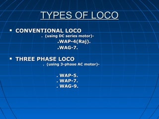 Railway locomotive | PPT