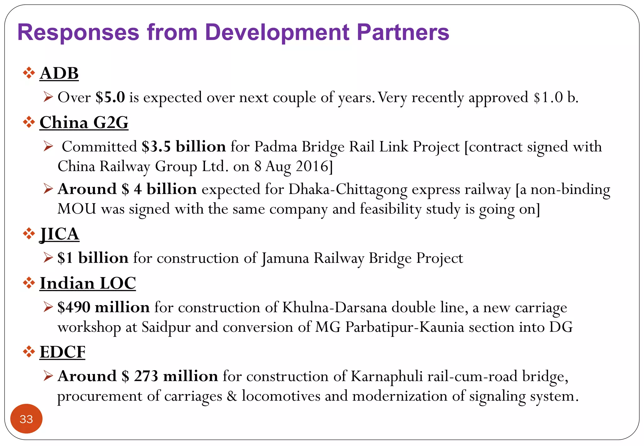 Key Note Speech on Bangladesh Railway Master Plan | PDF