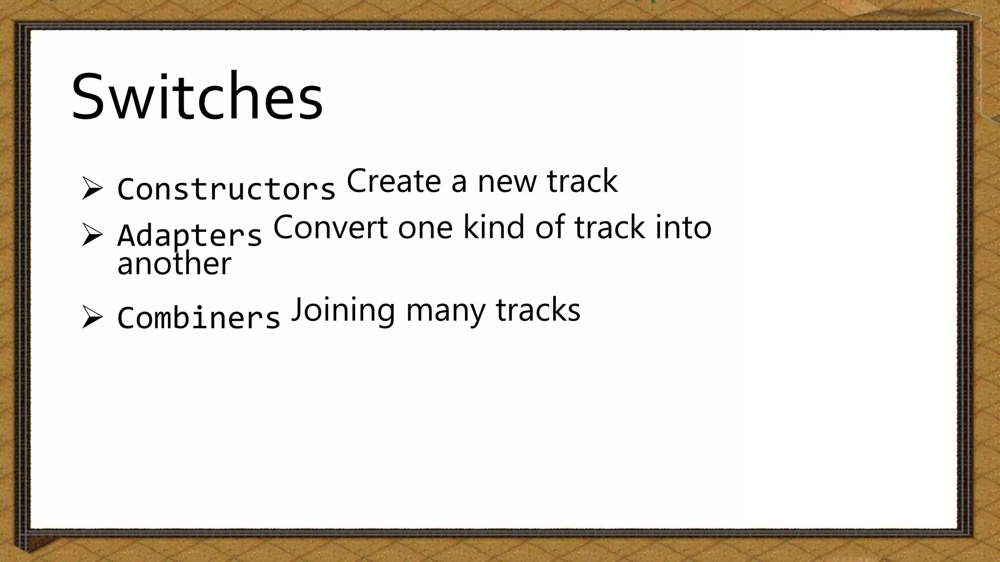Railway Orientated Programming In C# | PPTX