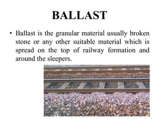 Permanent Way of Railway & Components ?(part -1,2,3,4,5) | PPT