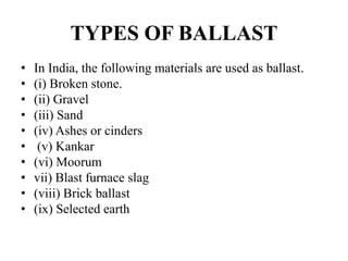 Permanent Way of Railway & Components ?(part -1,2,3,4,5) | PPT