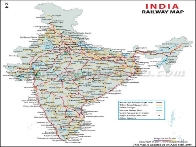 Indian Railway Map