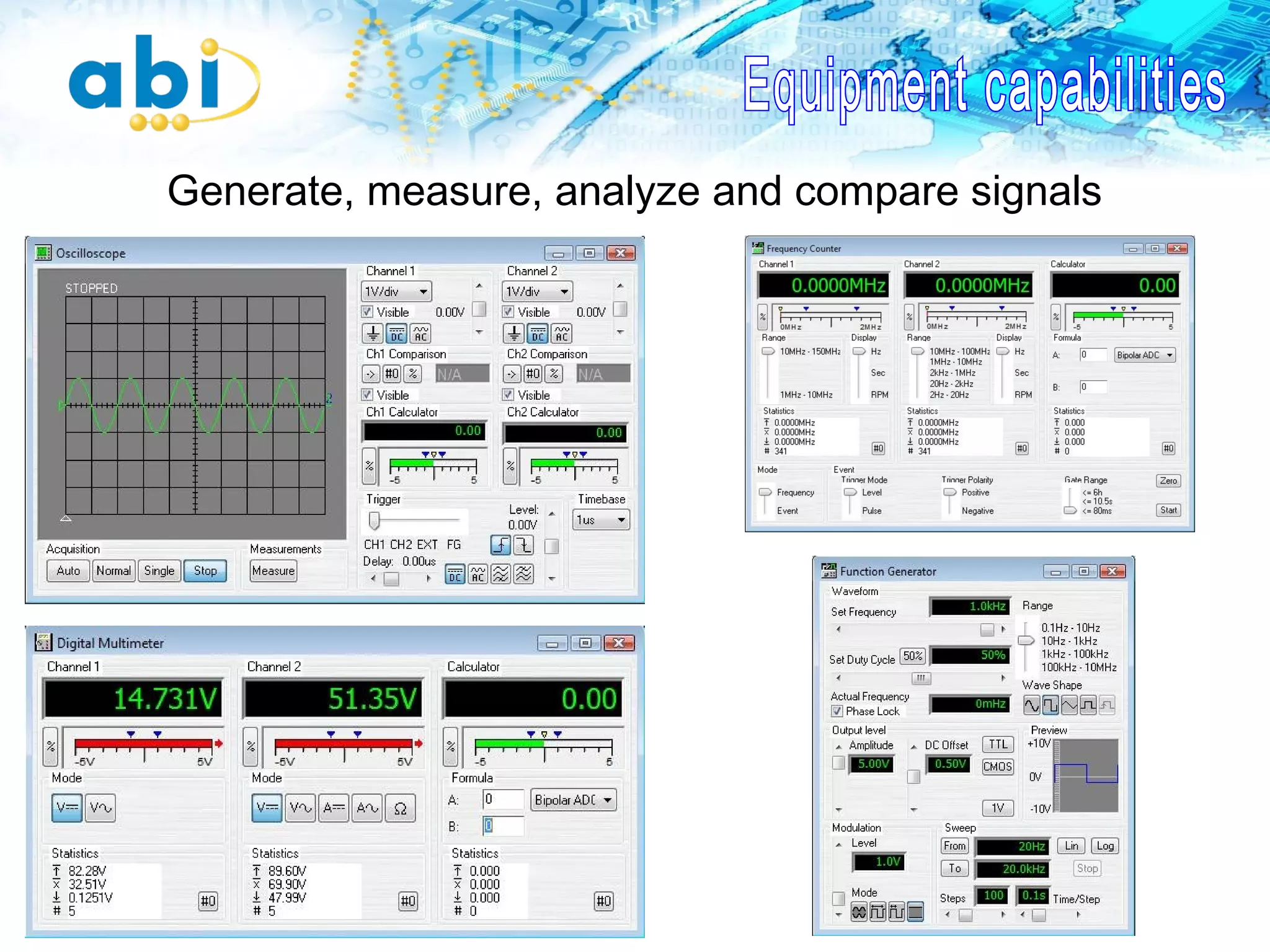Railroad Application of ABI Electronics BoardMaster PCB Test Equipment ...