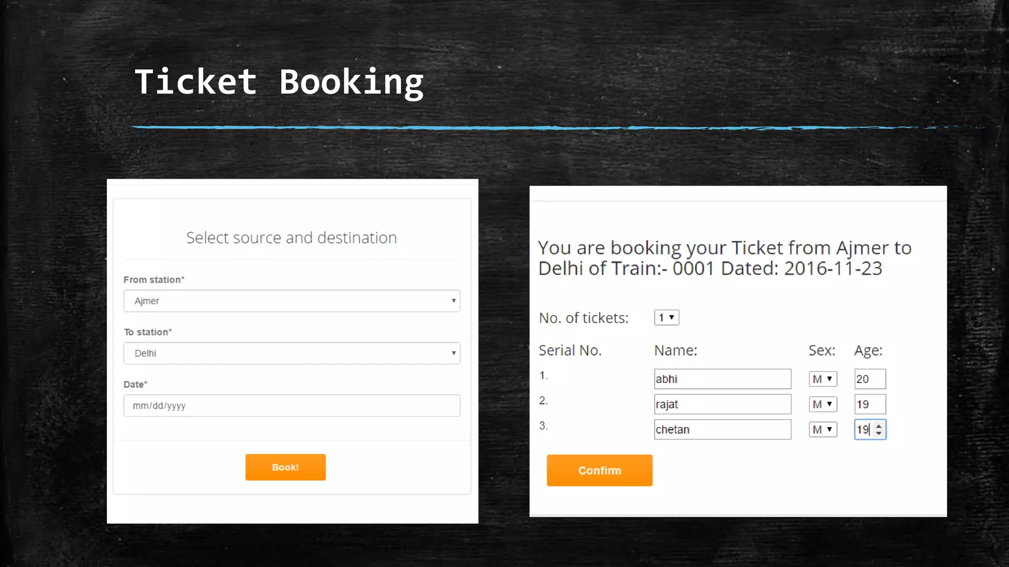 Railway reservation system | PPTX
