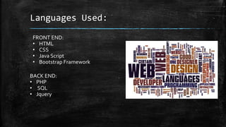 Railway reservation system | PPTX