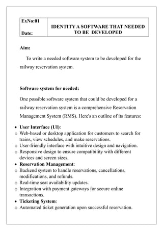 RAILWAY RESERVATION SYSTEM OOSE PROJECT.docx