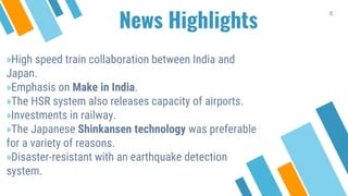 Bullet Train in India | PPTX