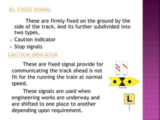 Railway signalling | PPTX