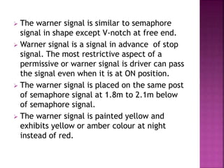 Railway signalling | PPTX