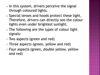 Railway signalling | PPTX