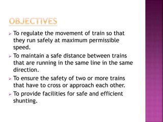 Railway signalling | PPTX
