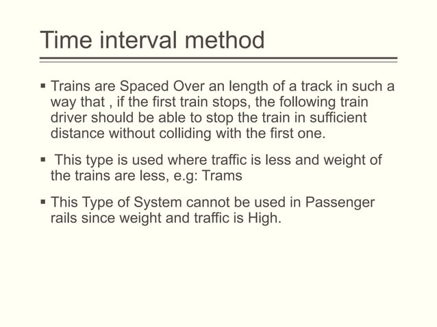 Railway_signalling and interlocking_.pptx | Rail Travel | Travel Type